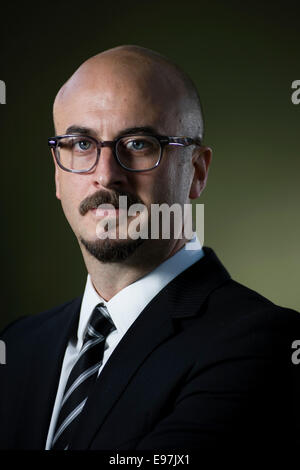 Greg Baxter, author, at the Edinburgh International Book Festival 2014 ...