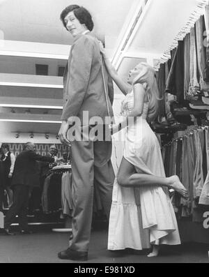 United Kingdom's tallest man Christopher Greener at seven feet six ...