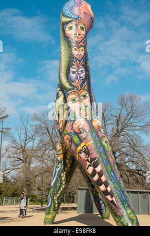 Deborah Halpern's Angel Sculpture In Birrarung Marr Melbourne Australia ...