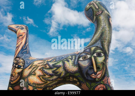 Deborah Halpern's Angel Sculpture In Birrarung Marr Melbourne Australia ...