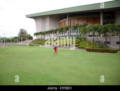 Papua New Guinea, the Parliament in Port Moresby, by New Zealand Stock ...