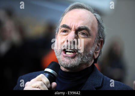 Neil Diamond performing on the 'Today' show as part of the Toyota ...