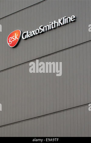 GSK logo, GlaxoSmithKline logo, Dresden, Germany Stock Photo - Alamy