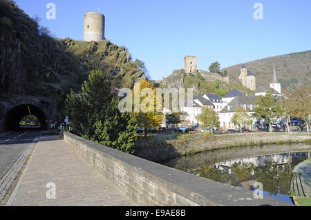Esch sur Sûre, Sauer or Sûre River, Upper Sûre National Park ...
