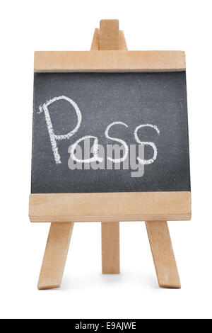 DRAW A BLANK word written on green round postal stamp sign Stock Photo ...