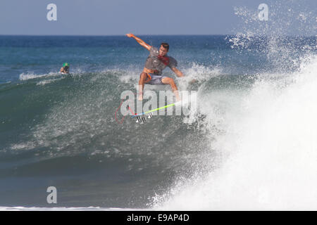 Julian Wilson at Oakley Pro Bali ASP World Championship 2013 Stock ...