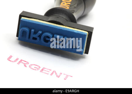 Urgent Rubber Stamp Stock Photo - Alamy