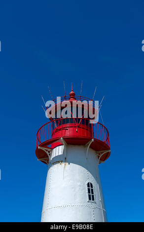 List West Lighthouse, Ellenbogen, near List, Sylt, Schleswig-Holstein ...