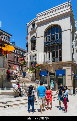 Shops at Two Rodeo Drive, Beverly Hills, Los Angeles, California, USA ...