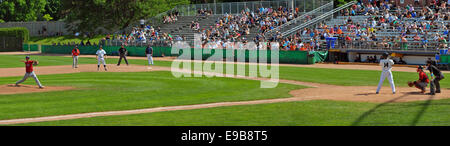 Images from a baseball game at the Labatt Memorial Park in London ...