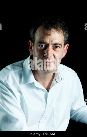 British political scientist David Runciman appearing at the Edinburgh ...
