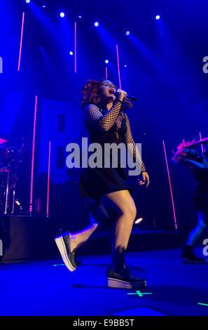 Katy B - Live performance - Roundhouse - London Stock Photo - Alamy
