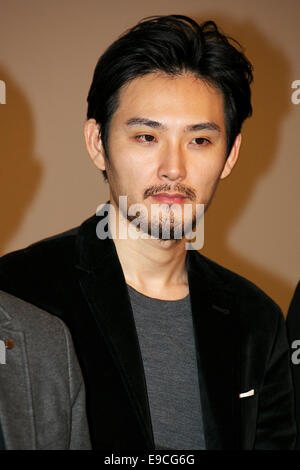 Japan actor Ryuhei Matsuda attends the news conference of his movie ...