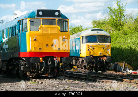 Class 47 Diesel Locomotive, BR Railfreight Livery Stock Photo - Alamy