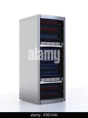 Computer Network Server Isolated Stock Photo - Alamy