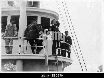 This image depicts the Komagata Maru incident, a significant event in ...