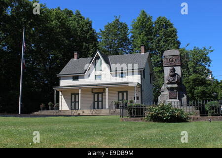 Garibaldi-Meucci Museum, Rosebank, Staten Island, New York Stock Photo ...