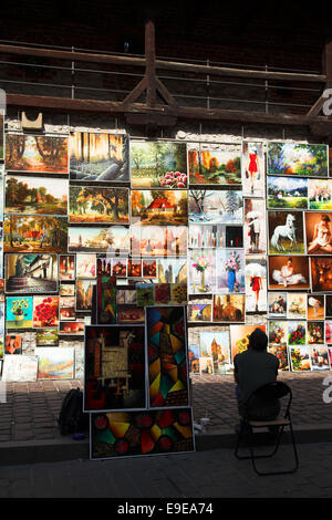 Florian Gate Old Town Krakow Stock Photo - Alamy