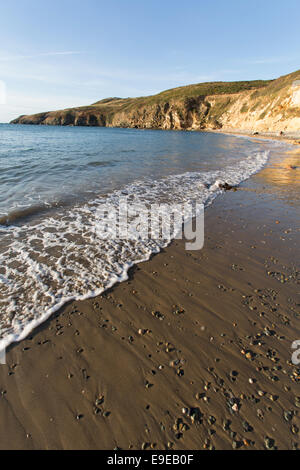 Church Bay, Porth Swtan from the Anglesey Coastal Path and Wales Coast ...