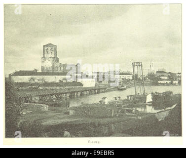 A 1894 map of Vyborg, also known as Viipuri, located in Finland. The ...