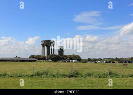 The famous water towers on Southwold common Suffolk UK Stock Photo - Alamy