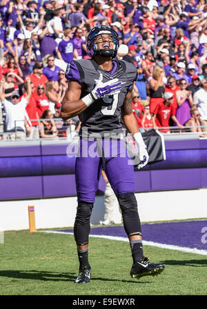 October 25th, 2014: .TCU Horned Frogs wide receiver Josh Doctson (9 ...