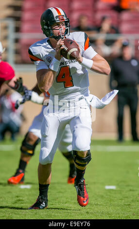 October 25, 2014: Oregon State Beavers quarterback Sean Mannion (4 ...