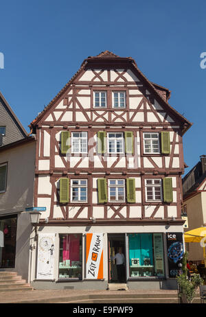 Ancient town of Mosbach in Southern Germany Stock Photo - Alamy