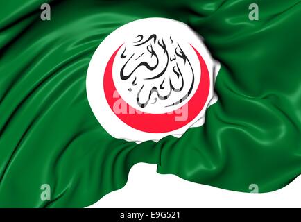 Flag of the Organisation of Islamic Cooperation Stock Photo - Alamy
