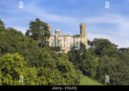 Schloss Eckbert German Castle Stock Photo - Alamy
