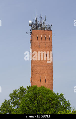 Cellphone Tower with Trees Stock Photo - Alamy
