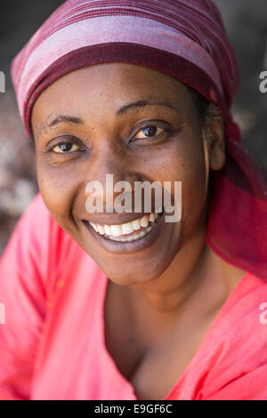 Portrait of happy african woman in graduation gown Stock Photo - Alamy