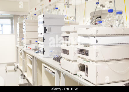 Research laboratory, no people, clean white, horizontal Stock Photo - Alamy