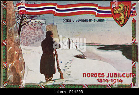 Norges Jubileum 1814-1914 Stock Photo - Alamy