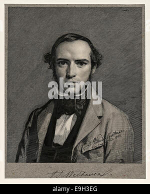 Portrett av Johan Sebastian Welhaven Stock Photo - Alamy