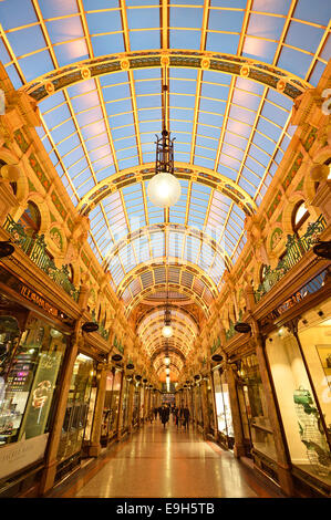 The Victoria Quarter Shopping Arcades, Leeds, West Yorkshire, England ...