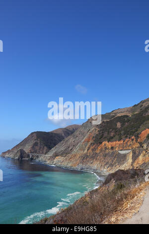 Azure blue water on idyllic beach in Tossa de Mar town, Costa Brava ...