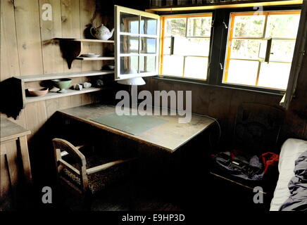 Hut of the german philosopher Martin Heidegger in Todtnauberg (Black ...