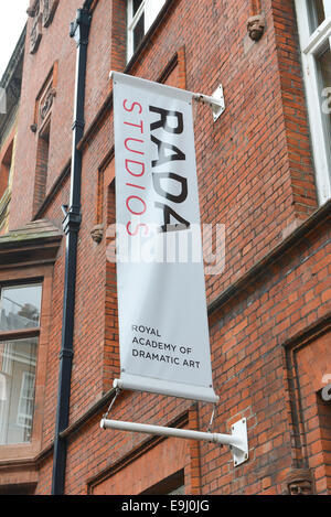 The Royal Academy of Dramatic Arts (RADA) in Bloomsbury. London Stock ...