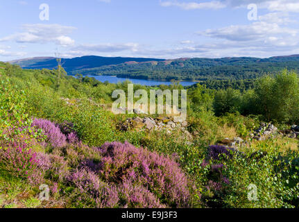 Ruins of Drippan Farmstead & Loch Venachar, Lendrick Hill, Glen Finglas ...