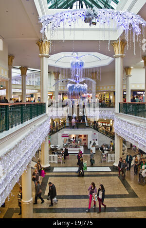meadowhall shopping centre interior sheffield south yorkshire england ...