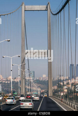 asia, europe, turkey, cosmopolitan city, mosque, istanbul, bosphorus ...