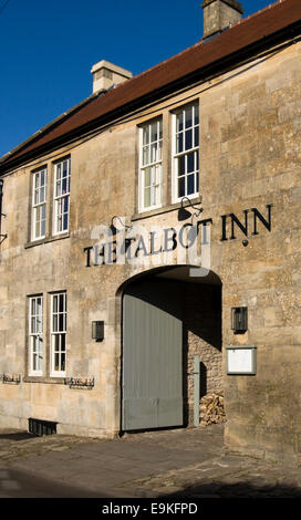 The Talbot Inn, Mells, Somerset, England, United Kingdom, Europe Stock ...