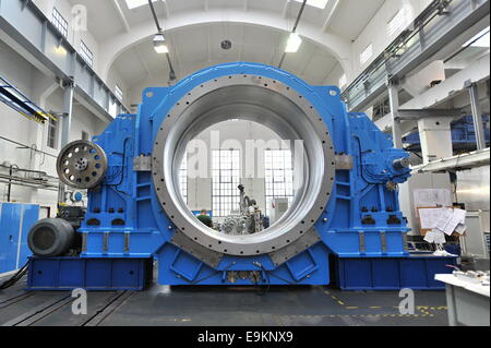Pilsen, Czech Republic. 29th Oct, 2014. Manufacturer of mechanical gear ...