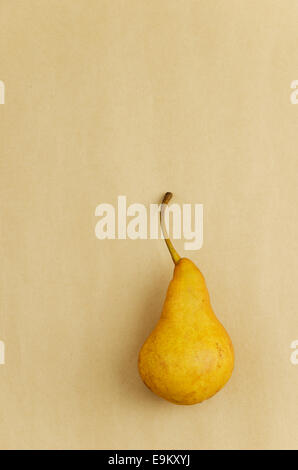 Fresh sweet yellow pear over background Stock Photo - Alamy