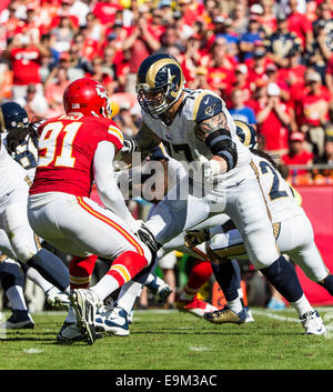 St. Louis Rams tackle Jake Long (77) during the first half of an NFL ...