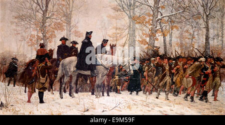 Valley Forge, 1777 Stock Photo - Alamy