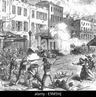 NEW YORK: DRAFT RIOTS, 1863. /n'Andrews of Virginia and Other ...