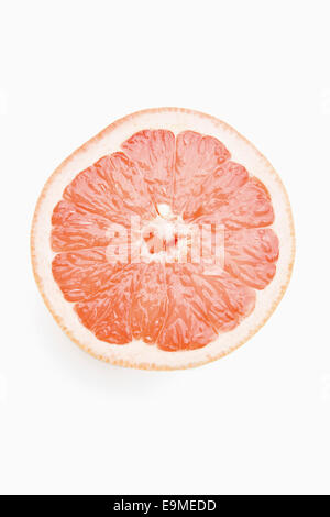 Grapefruit against a white background Stock Photo - Alamy