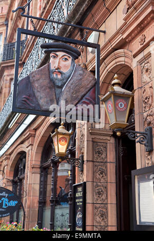 The Audley Pub London Stock Photo - Alamy